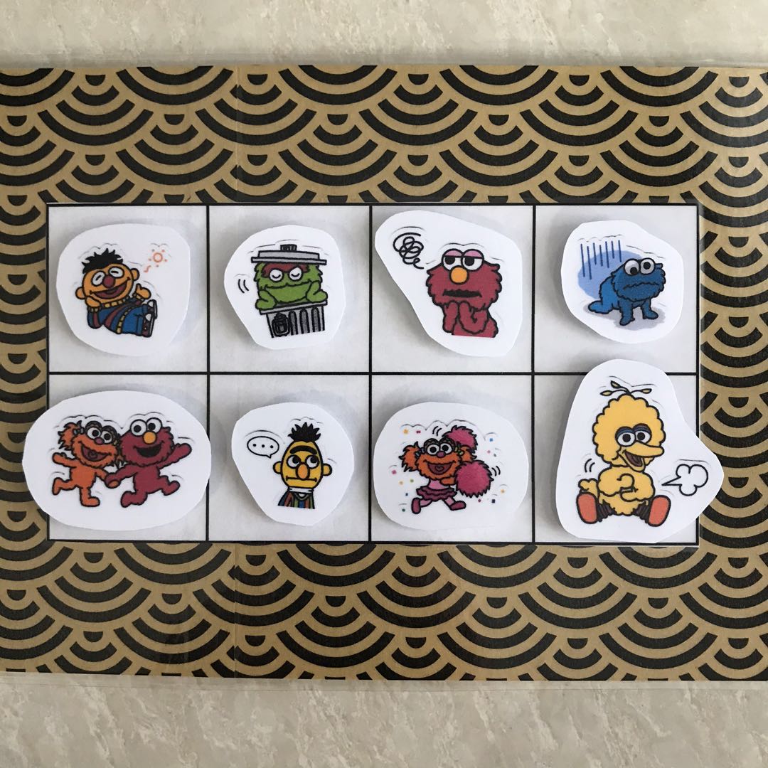 DIY Chik Chak Memory - Base Half A4 Size, Babies & Kids, Baby Nursery ...