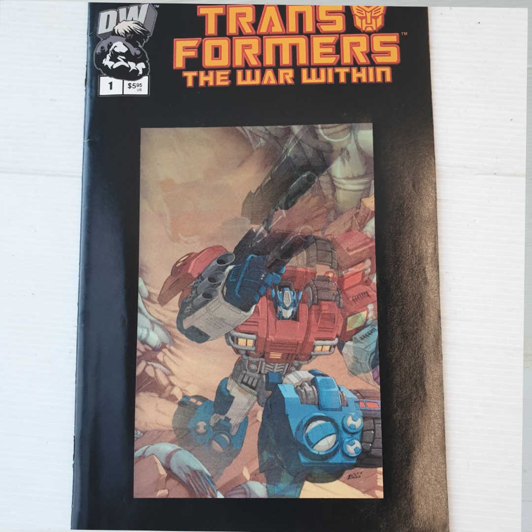 DreamWorks comic transformers issue # 1 war within series, Hobbies ...