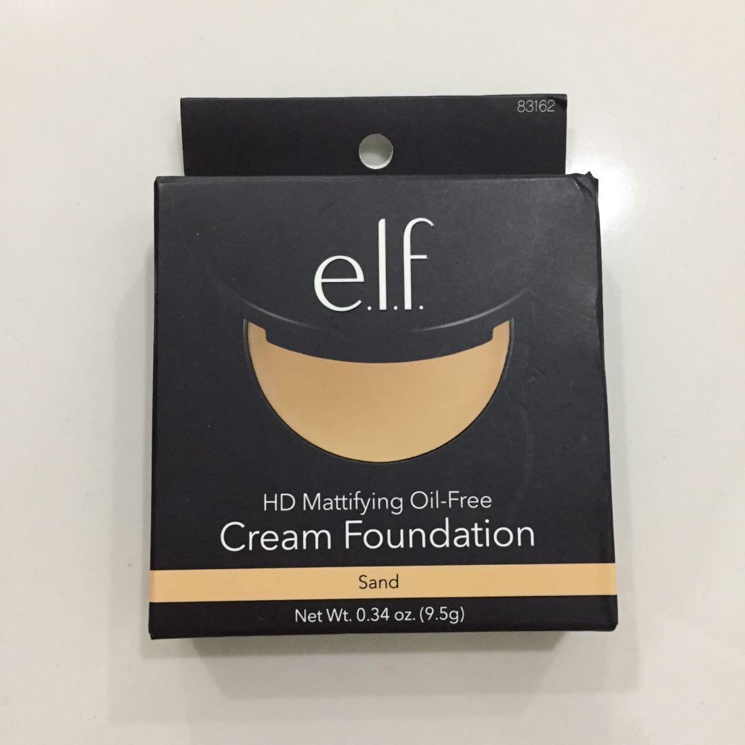 ELF Studio HD Mattifying Cream Foundation - Sand, Health & Beauty ...