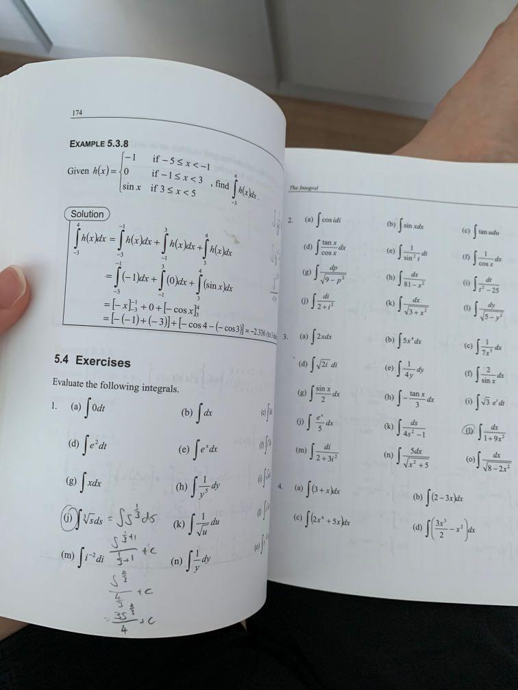 Engineering mathematics Calculus Temasek poly, Hobbies & Toys, Books ...