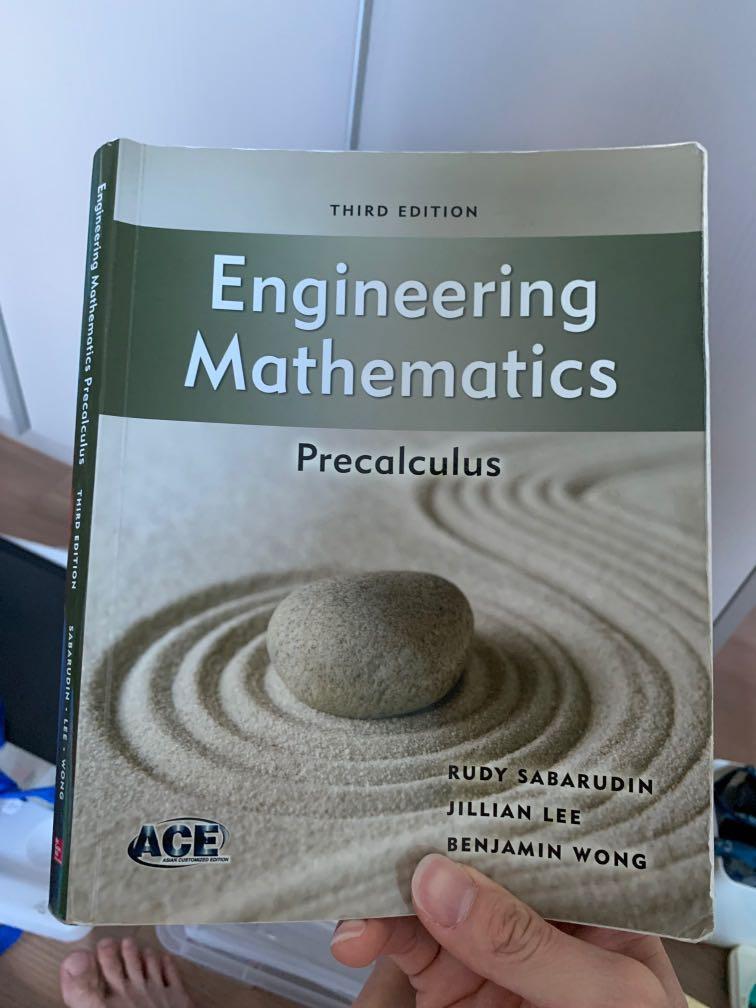 Engineering mathematics precalculus temasek poly, Hobbies & Toys, Books & Magazines, Assessment ...