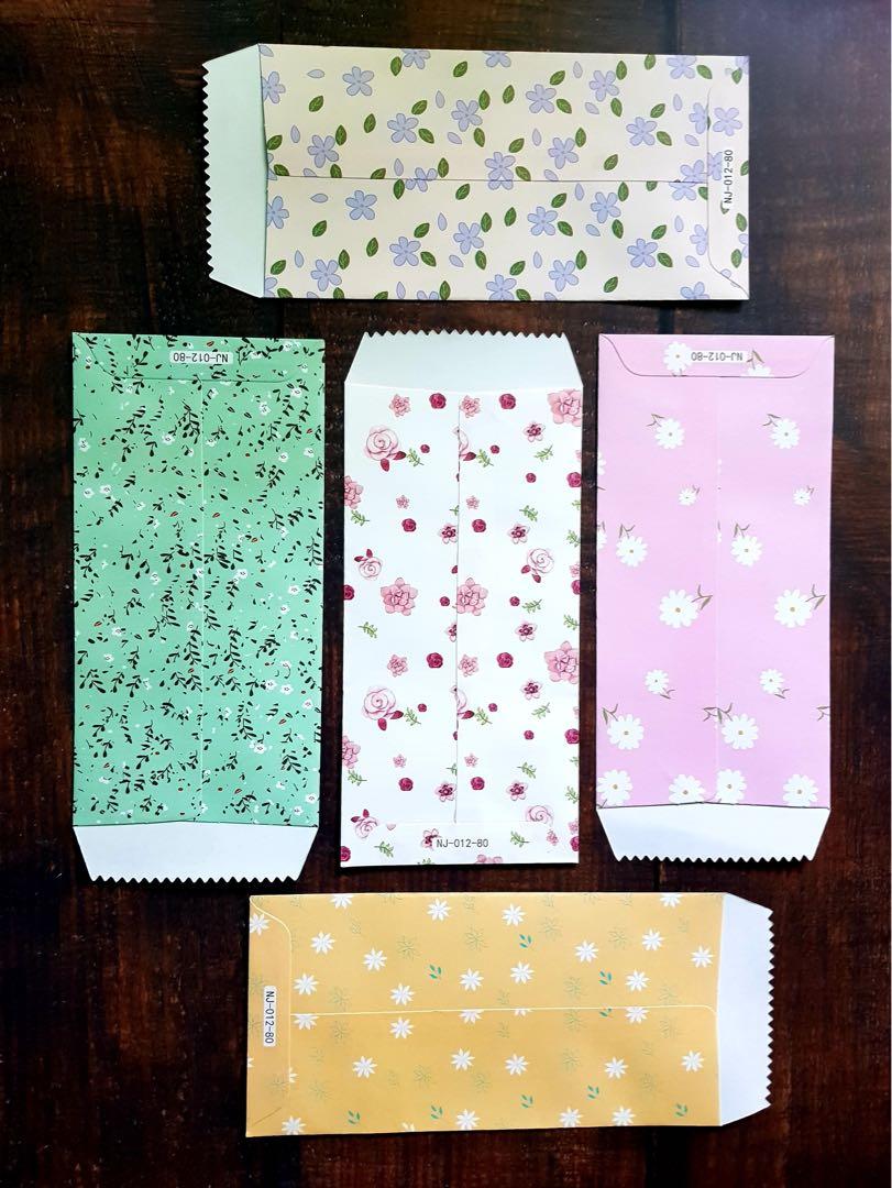 Floral Envelopes (Vertical), Hobbies & Toys, Stationary & Craft, Craft ...