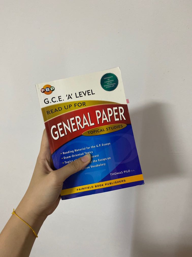 General Paper Guide Book, Hobbies & Toys, Books & Magazines, Assessment ...