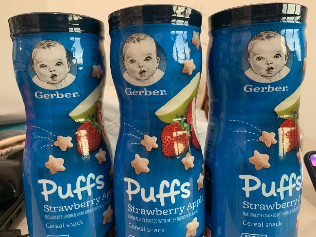 Gerber Puffs, Babies & Kids, Nursing & Feeding, Weaning & Toddler ...