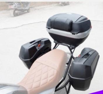 Honda CB190SS side left right rear top box rack panniers GIVI luggage ...