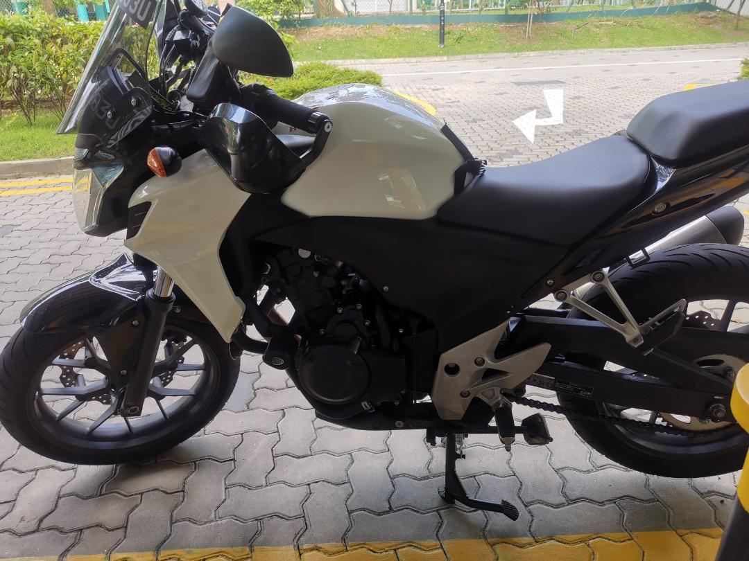 Honda CB400F / CB500F (2013 - 2015) Centerstand, Motorcycles ...