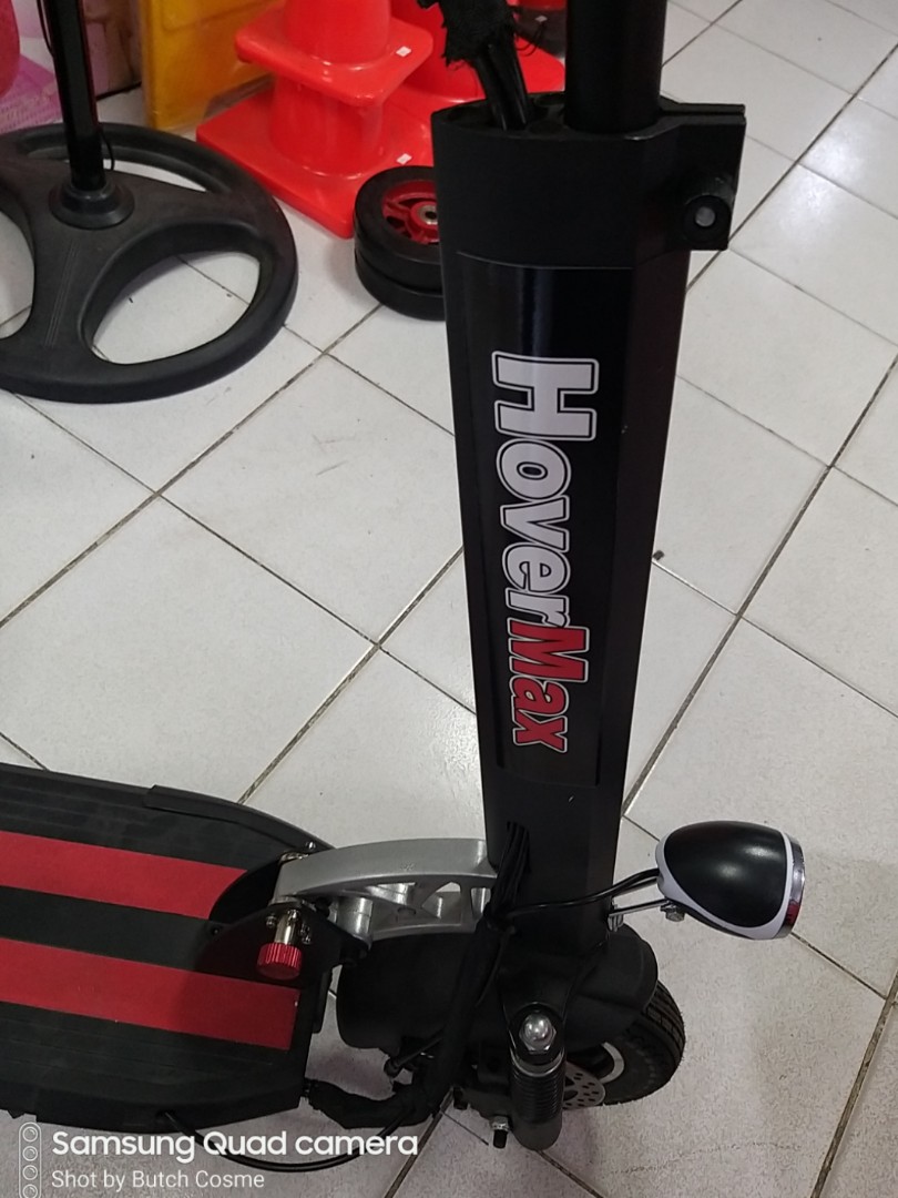 HoverMax Electric Scooter Escooter Kick Scoot E Bike, Sports Equipment ...