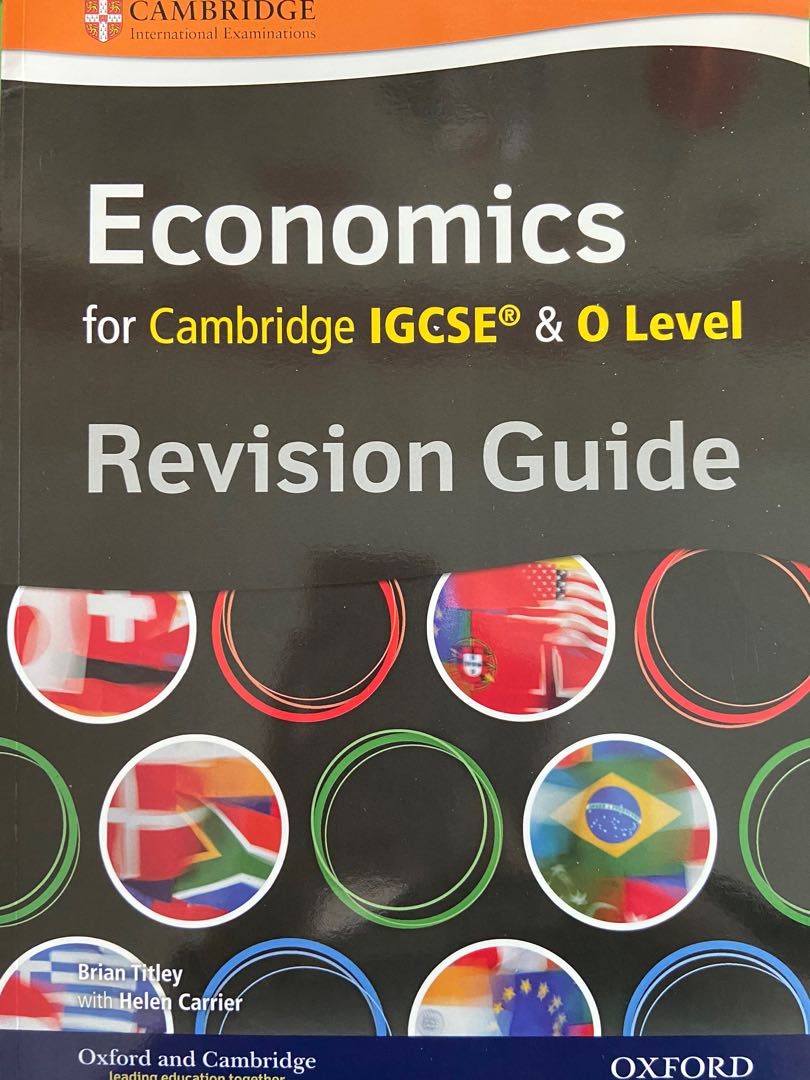 IGCSE Economics textbook (revision guide), Books & Stationery ...