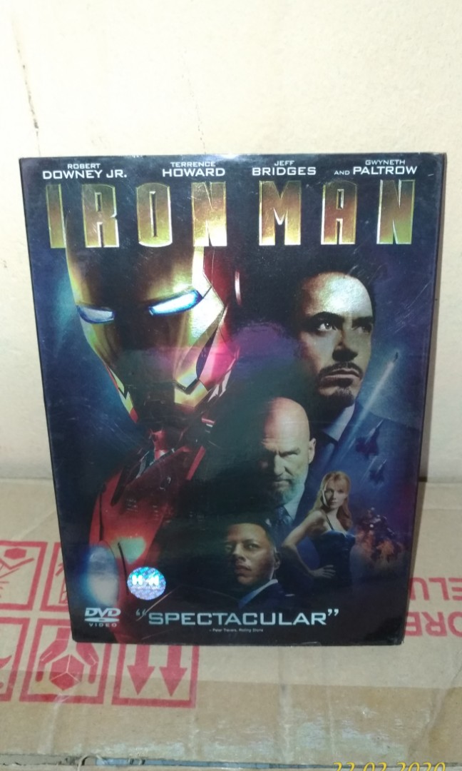 Iron Man DVd, Hobbies & Toys, Music & Media, CDs & DVDs on Carousell