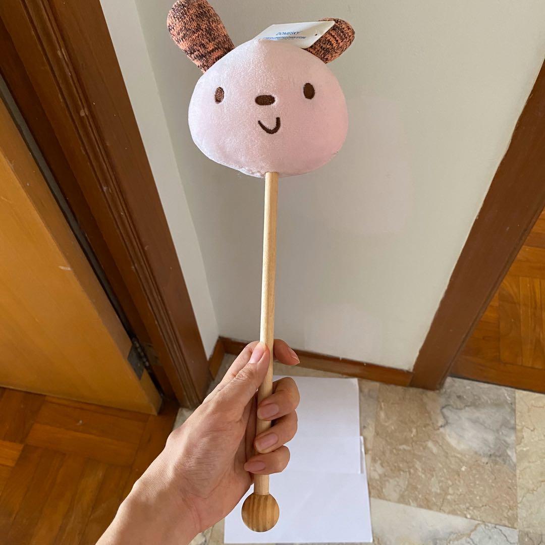 Korean Pink Bunny Massage soft toy, Hobbies & Toys, Toys & Games on ...