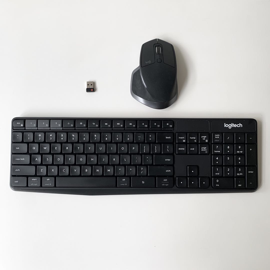 LOGITECH Wireless Keyboard And Mouse, Computers & Tech, Parts ...