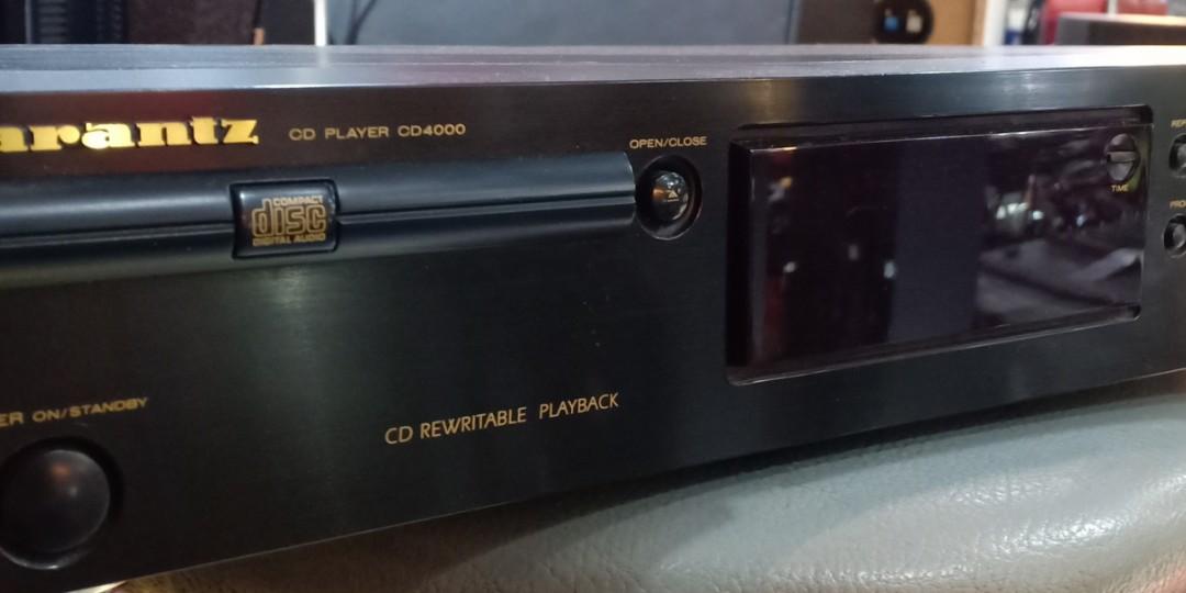 Marantz CD4000/N3B CD Player, Audio, Portable Music Players on Carousell