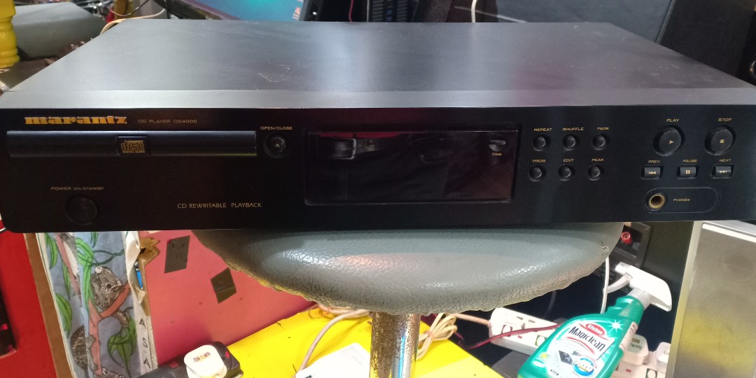 Marantz CD4000/N3B CD Player, Audio, Portable Music Players on Carousell