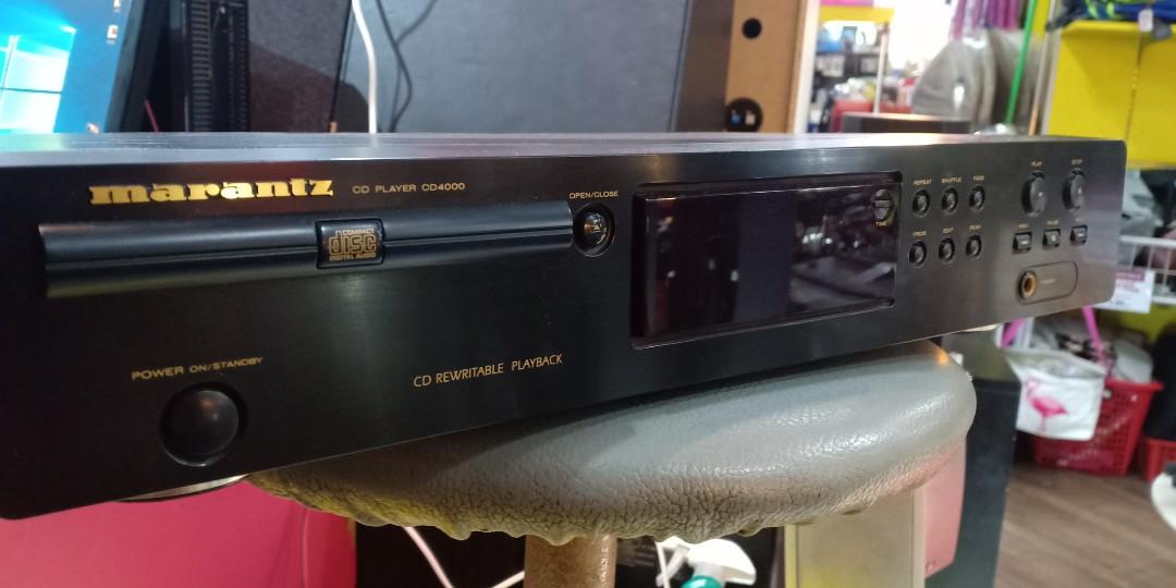 Marantz CD4000/N3B CD Player, Audio, Portable Music Players on Carousell