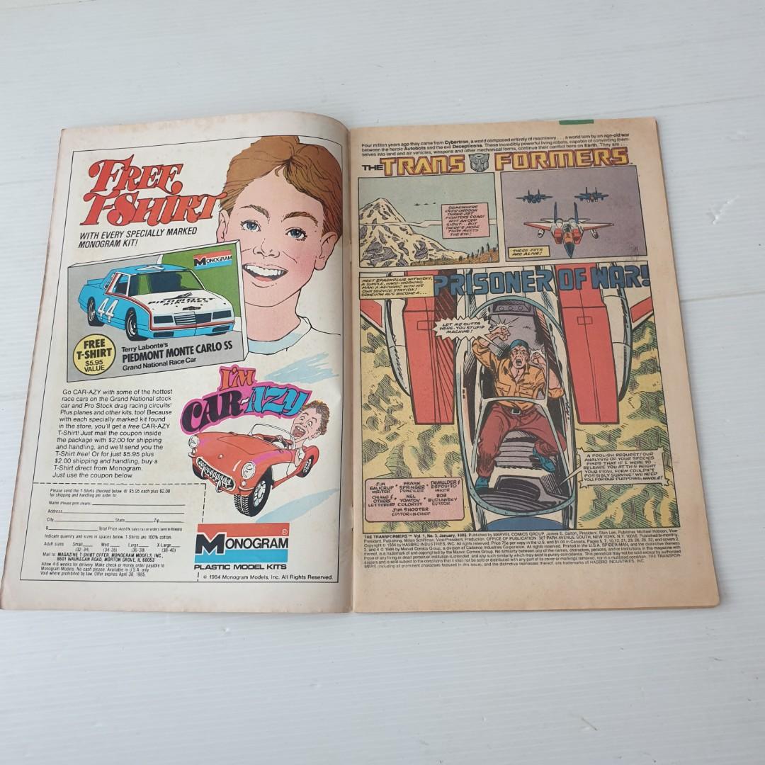 Marvel comic transformers spiderman issue # 3 of 4 part limited series ...