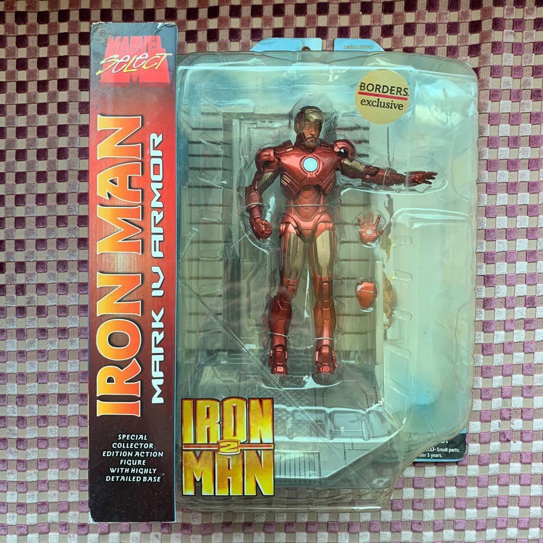 Marvel Select: Iron Man 2 - Iron Man Mark IV 4 Armour (Borders ...
