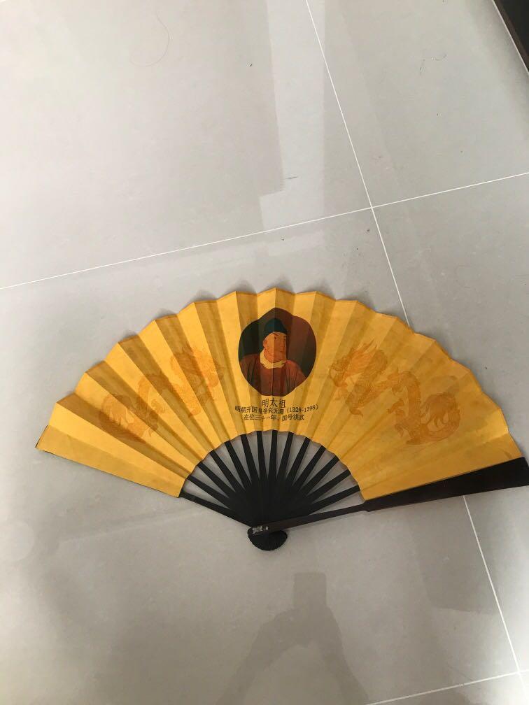 Ming Dynasty emperors - in a fan, Hobbies & Toys, Memorabilia ...