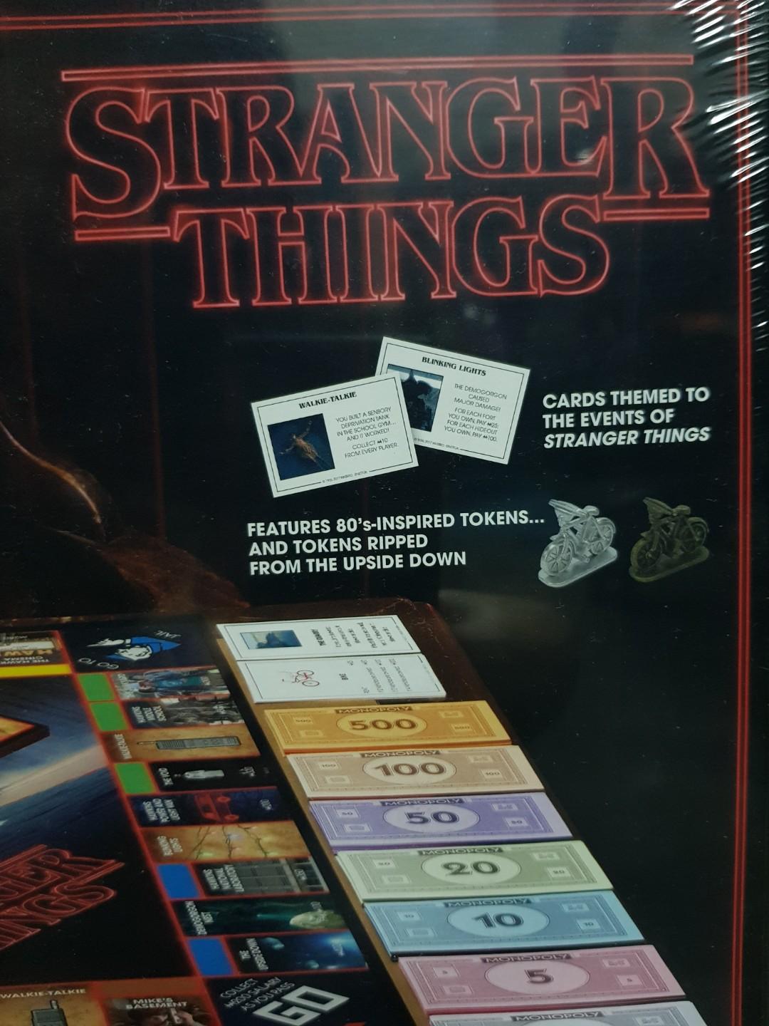 Monopoly Stranger Things, Hobbies & Toys, Toys & Games on Carousell