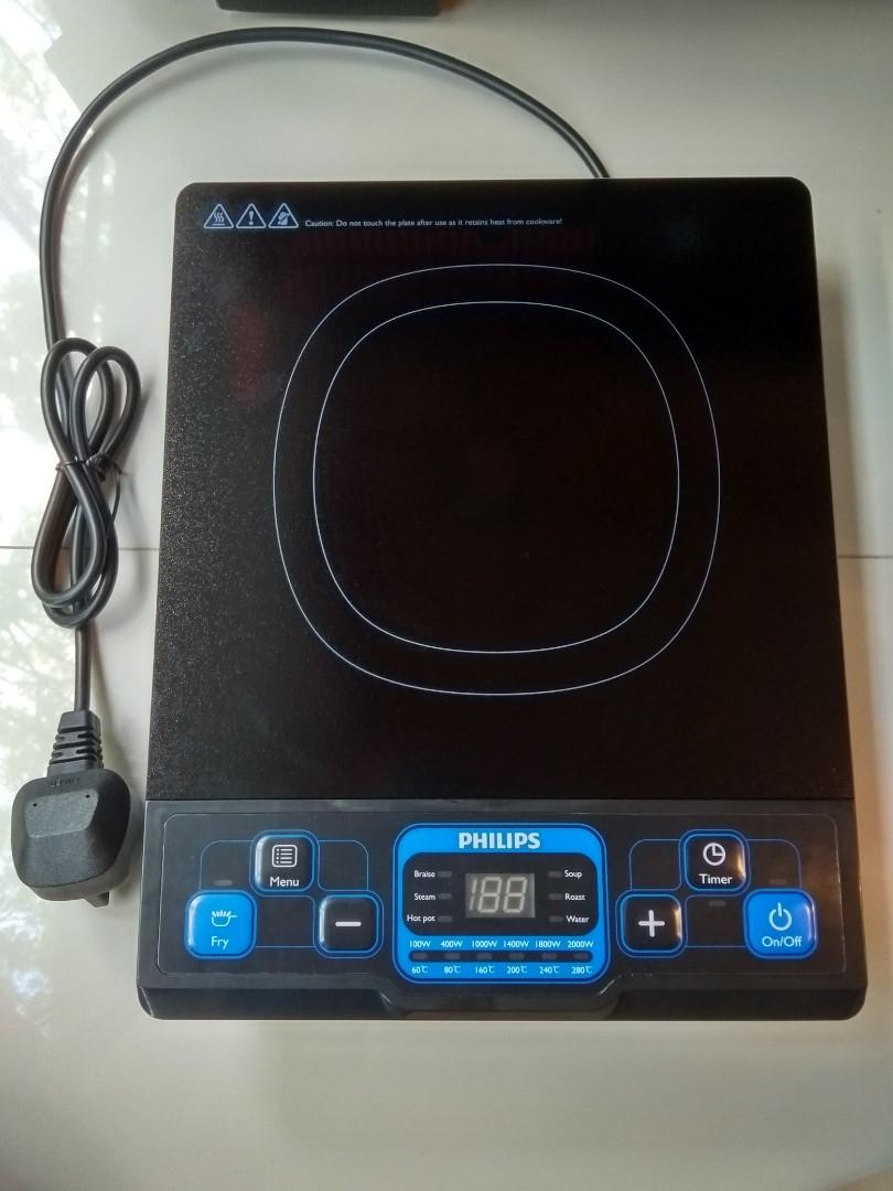 Philips Induction Cooker with free cooking vessel (new), TV & Home ...