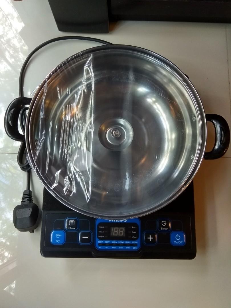 Philips Induction Cooker with free cooking vessel (new), TV & Home ...