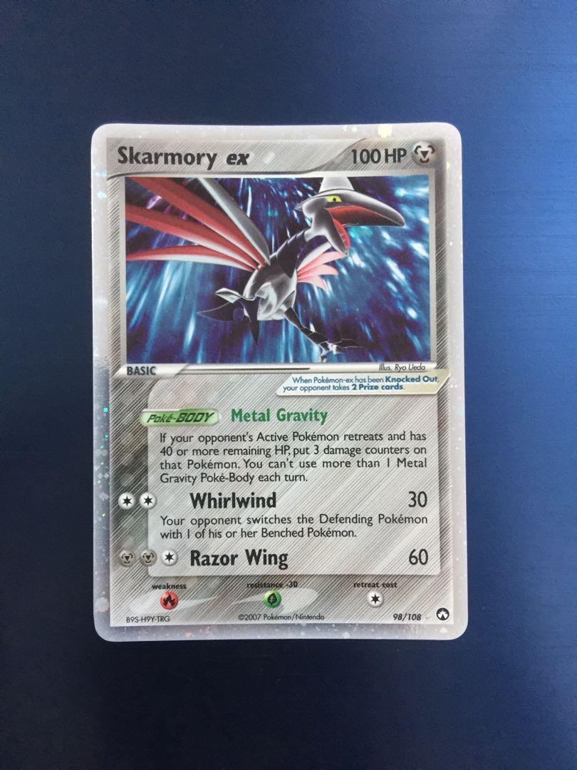 Pokemon Card Skarmory ex, Hobbies & Toys, Toys & Games on Carousell