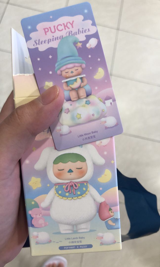 Popmart Pucky sleeping baby secret version., Hobbies & Toys, Toys ...