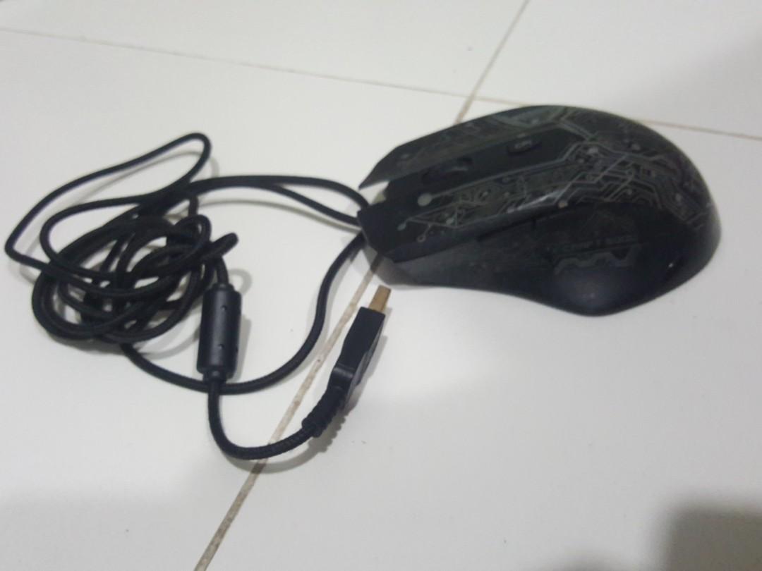 PowerLogic X-Craft 5000 Gaming Mouse, Computers & Tech, Parts ...