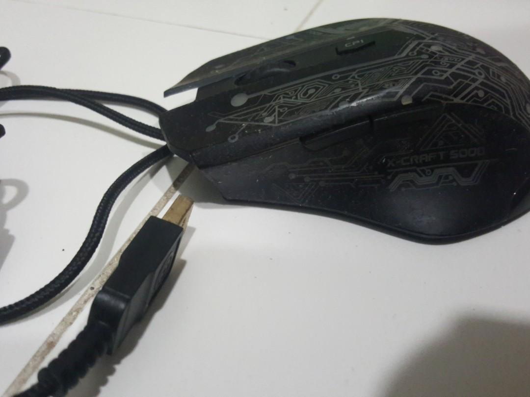 PowerLogic X-Craft 5000 Gaming Mouse, Computers & Tech, Parts ...