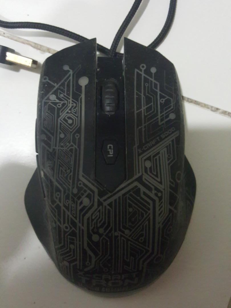 PowerLogic X-Craft 5000 Gaming Mouse, Computers & Tech, Parts ...