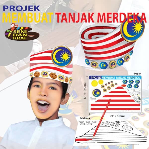 Projek Membuat Tanjak Merdeka (Set Of 40), Hobbies & Toys, Collectibles ...