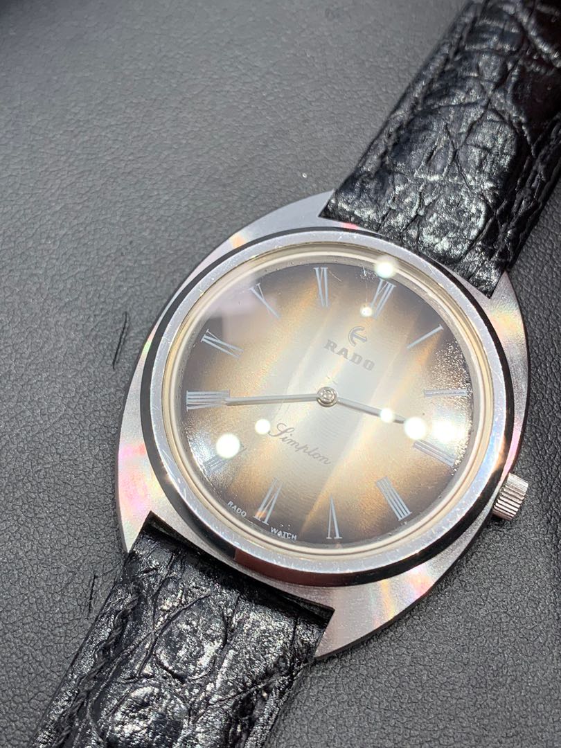 Rado Simplon Vintage Winding, Luxury, Watches on Carousell