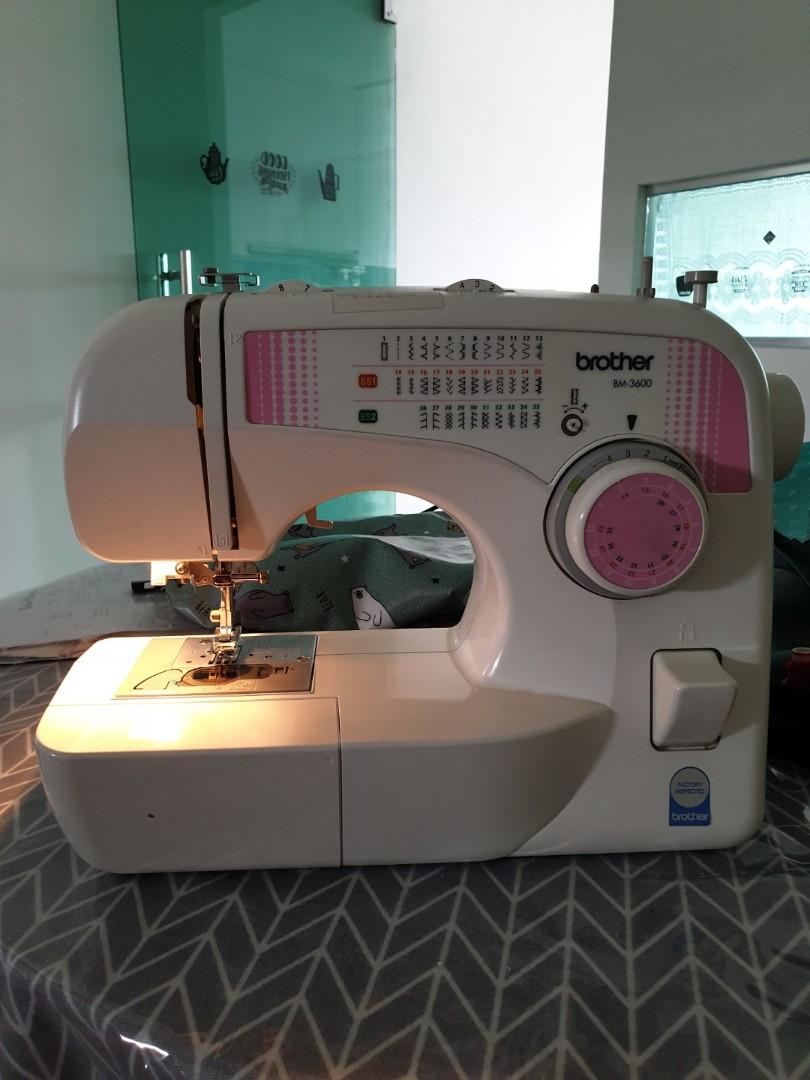 Brother BM-3600 Sewing Machine, TV & Home Appliances, Washing Machines ...