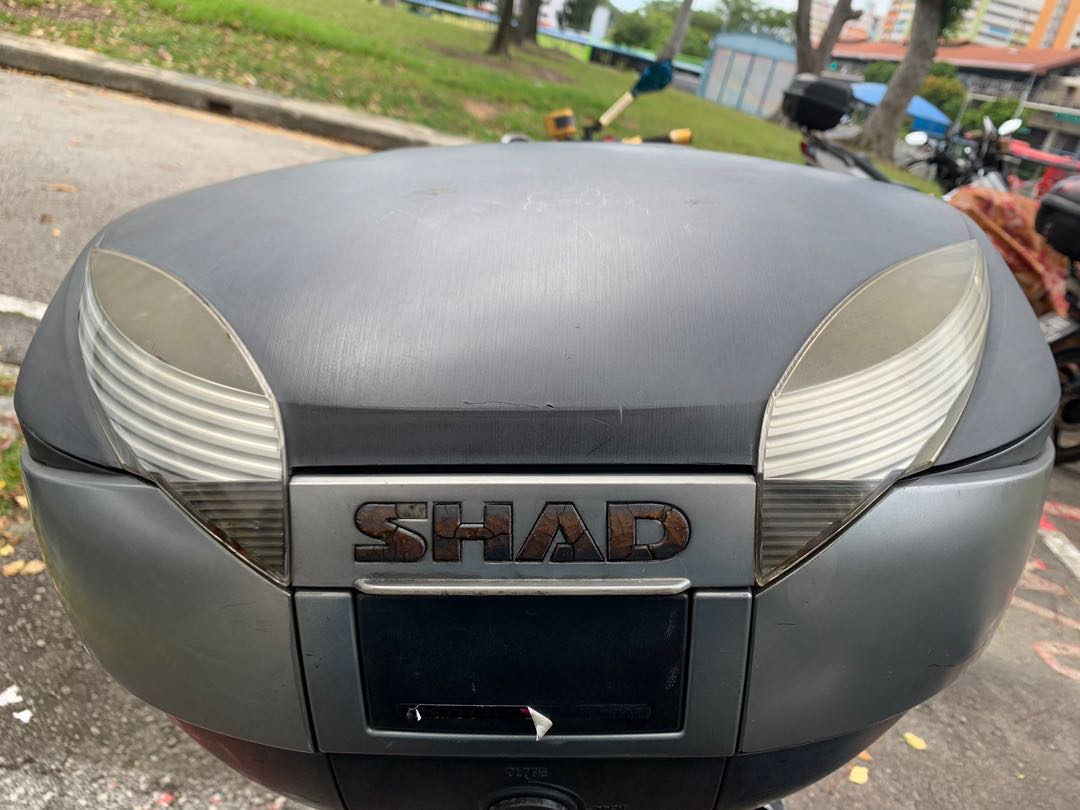 Shad 48L TOP box, Motorcycles, Motorcycle Accessories on Carousell