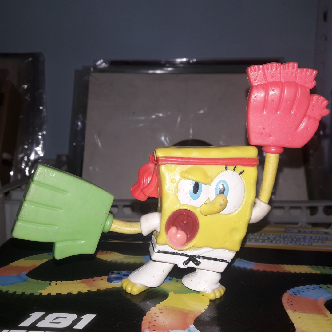 Spongebob Squarepants Karate, Hobbies & Toys, Toys & Games on Carousell