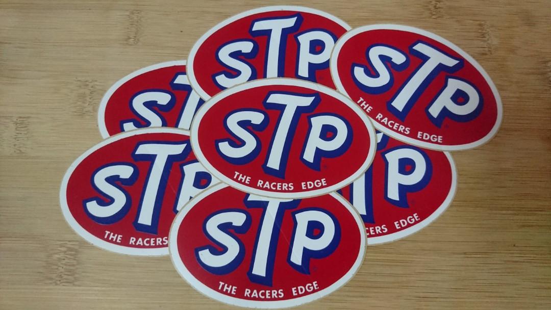 Sticker Original STP THE RACER EDGE, Hobbies & Toys, Collectibles ...