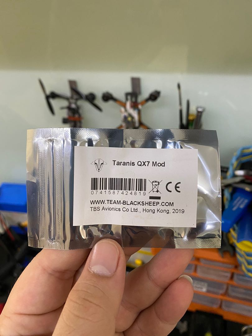 TBS taranis qx7 mod, Photography, Drones on Carousell