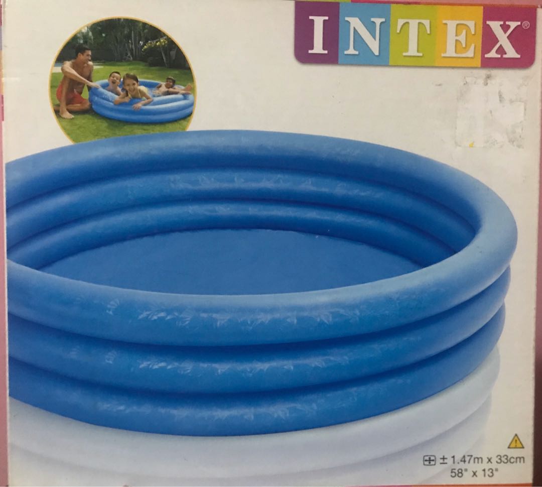 Three-ring Kiddie Pool, Babies & Kids, Infant Playtime on Carousell
