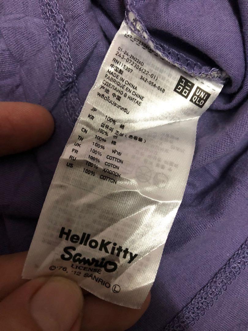 Uniqlo Sanrio Hello Kitty Kitson limited edition S, Women's Fashion ...