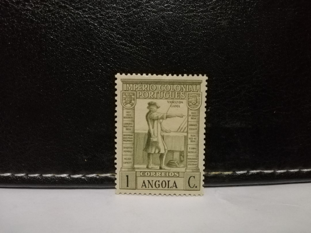 1938 Portugal Angola Stamp Vasco Da Gama, Hobbies & Toys, Collectibles ...
