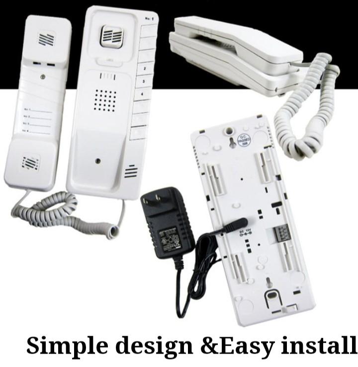 4 way Intercom System, Audio, Other Audio Equipment on Carousell
