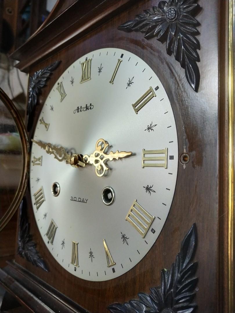 Antique Aichi Chime Mantel Clock Made in Japan, Hobbies & Toys ...