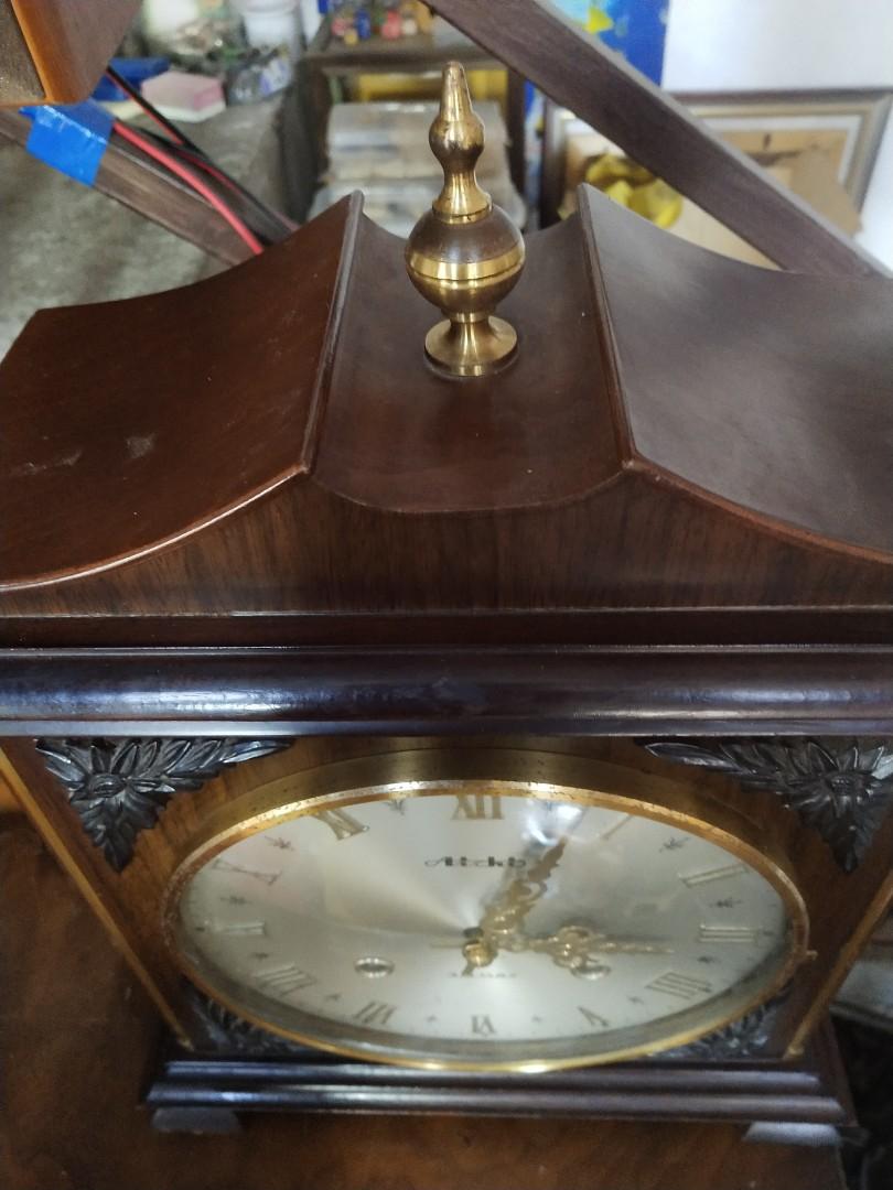 Antique Aichi Chime Mantel Clock Made in Japan, Hobbies & Toys ...