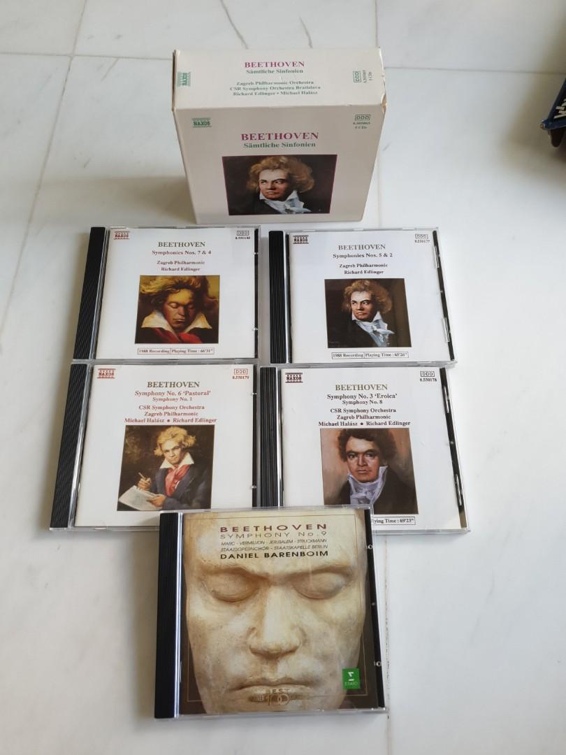 Beethoven Symphony No. 1 to 9 (5 CD Box Set), TV & Home Appliances, TV ...