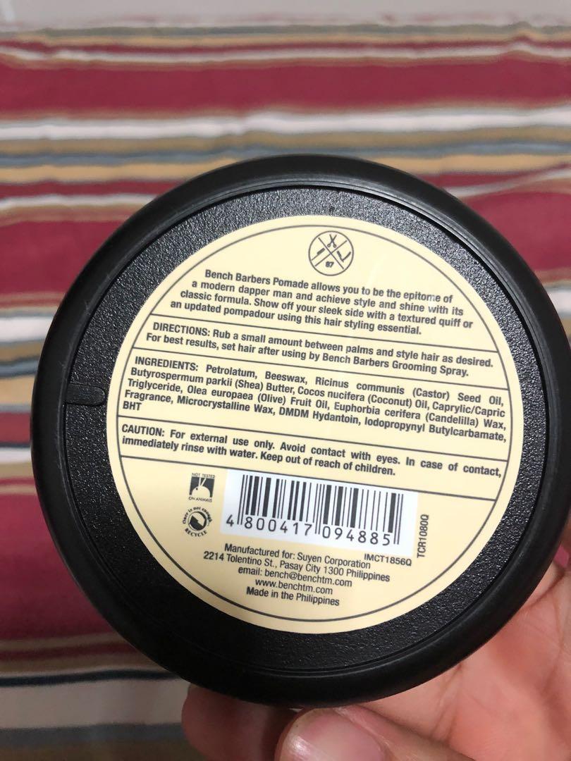 Bench Pomade and Clay Doh, Beauty & Personal Care, Hair on Carousell