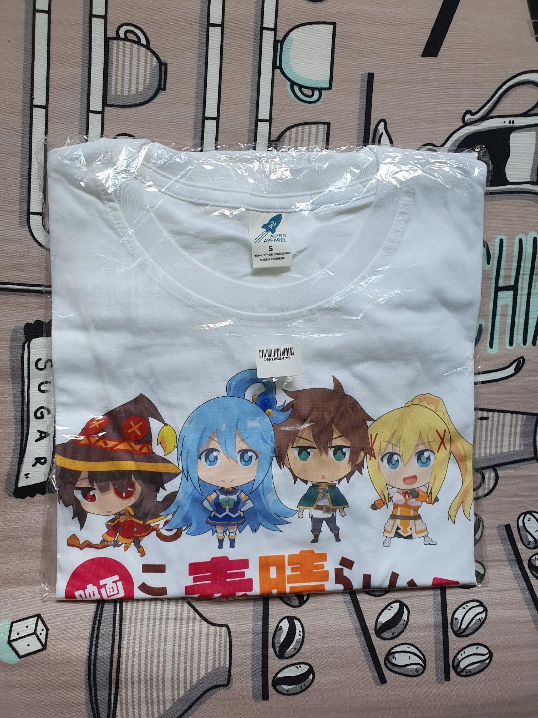 [BN] KonoSuba Fanscreening shirt (size S), Hobbies & Toys, Memorabilia ...