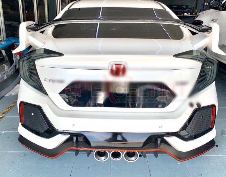 Civic FC 1.5 1.6 FK8R Type R conversion pure & real Type R kit from ...