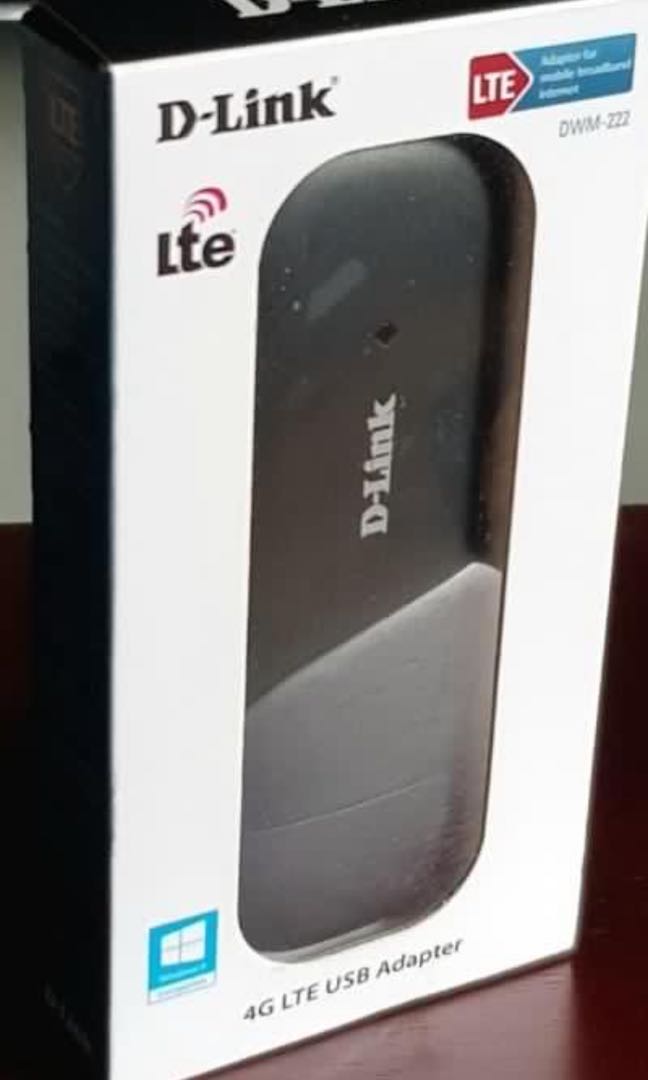 D-Link DWM 222 4g LTE MOBILE USB Dongle Adapter, Computers & Tech ...