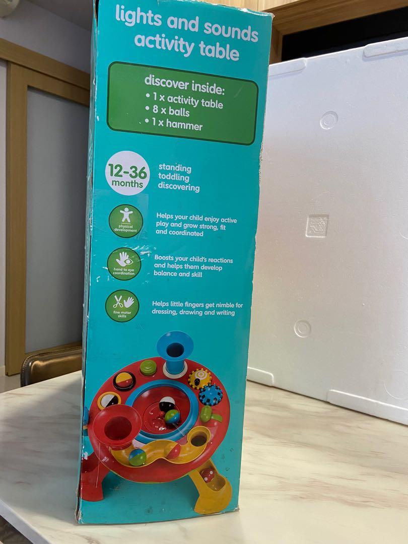 ELC Lights and Sounds Activity table., Babies & Kids, Infant Playtime ...