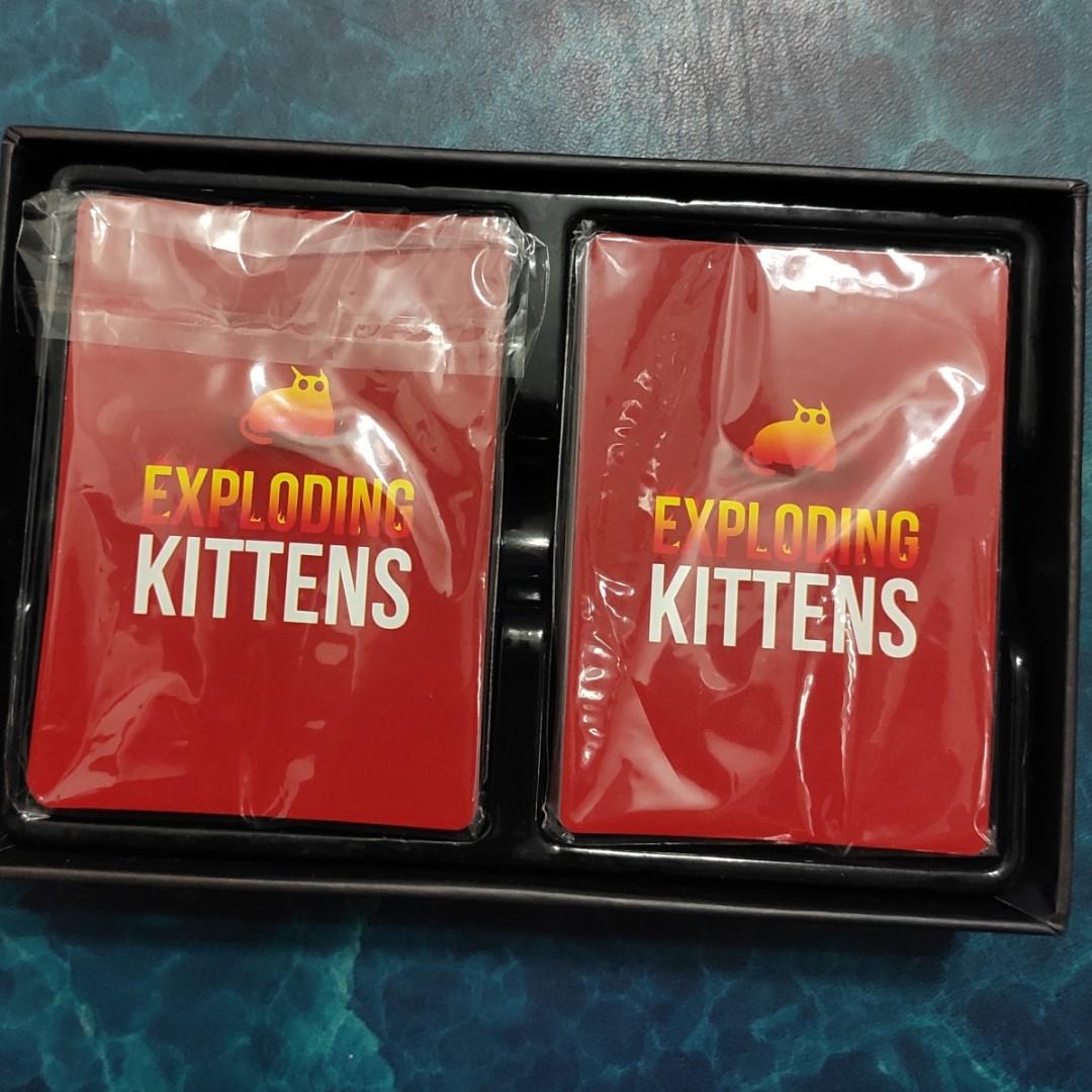 Exploding Kittens Card Game NSFW Deck, Hobbies & Toys, Toys & Games on ...
