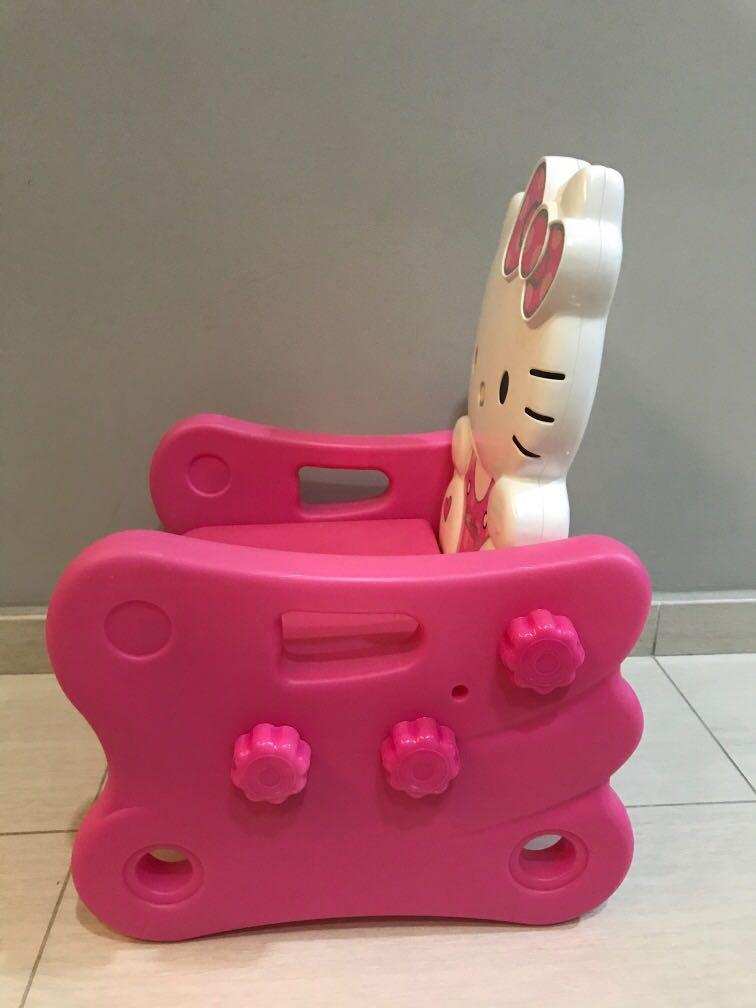 Free Delivery Pre loved Sanrio Hello Kitty training toilet potty music ...